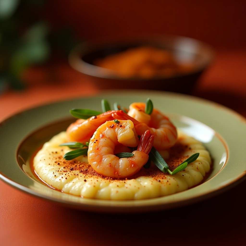 Shrimp and Grits with Cajun Seasoning | Anna Meals