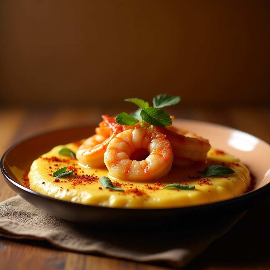 Shrimp and Grits with Cajun Seasoning | Anna Meals